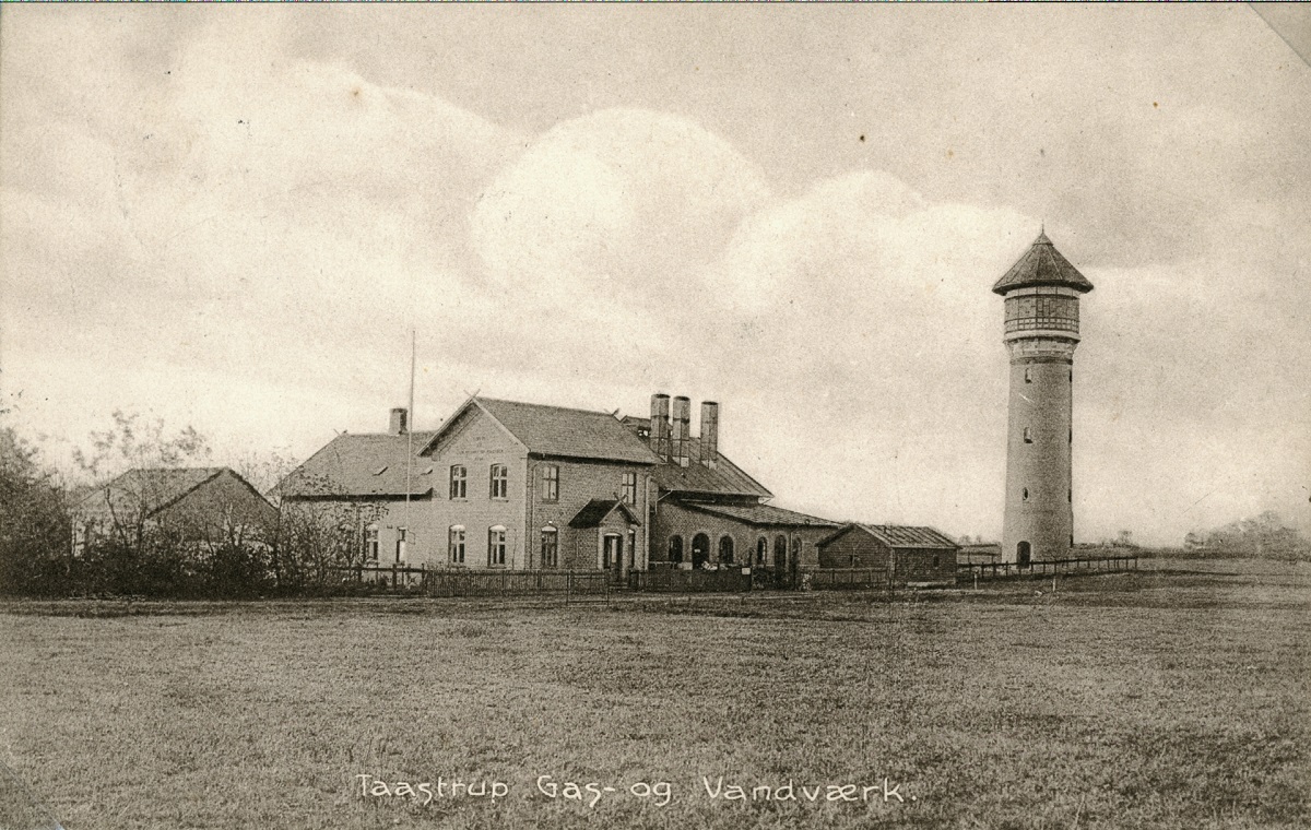 Historie: Taastrup Gas- og Vandværk - Høje-Taastrup Turistforening