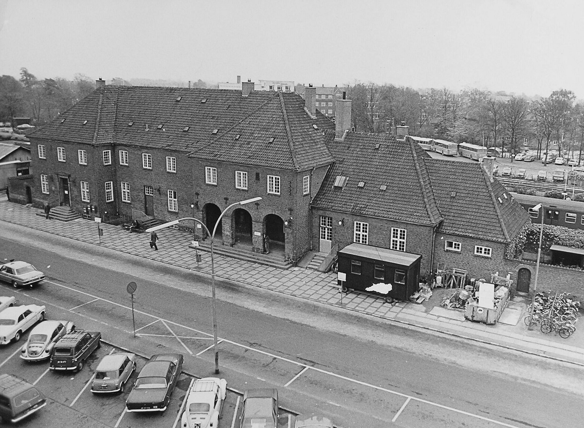 Historie: Taastrup stationsbygning - Høje-Taastrup Turistforening